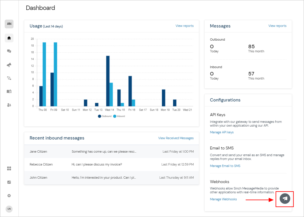 Basic Message Sending – Sinch MessageMedia