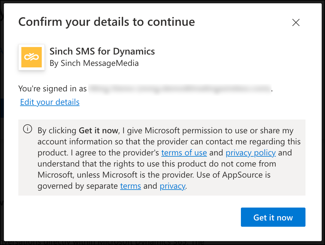 Dynamics | How to install the Sinch SMS for Dynamics app – Sinch ...