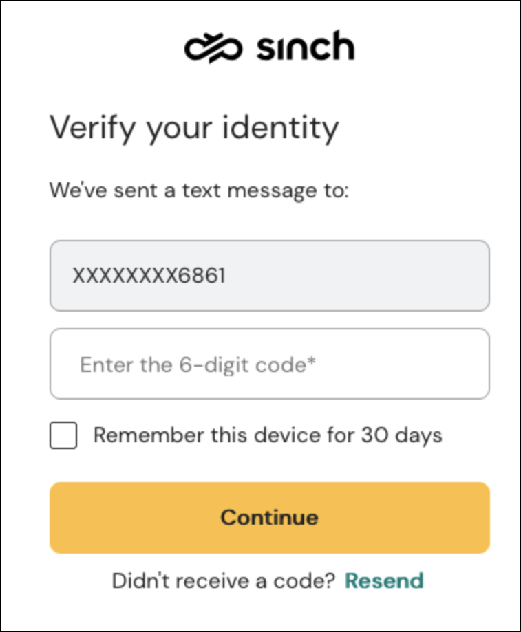 Sinch ID Single Sign-On – Sinch MessageMedia