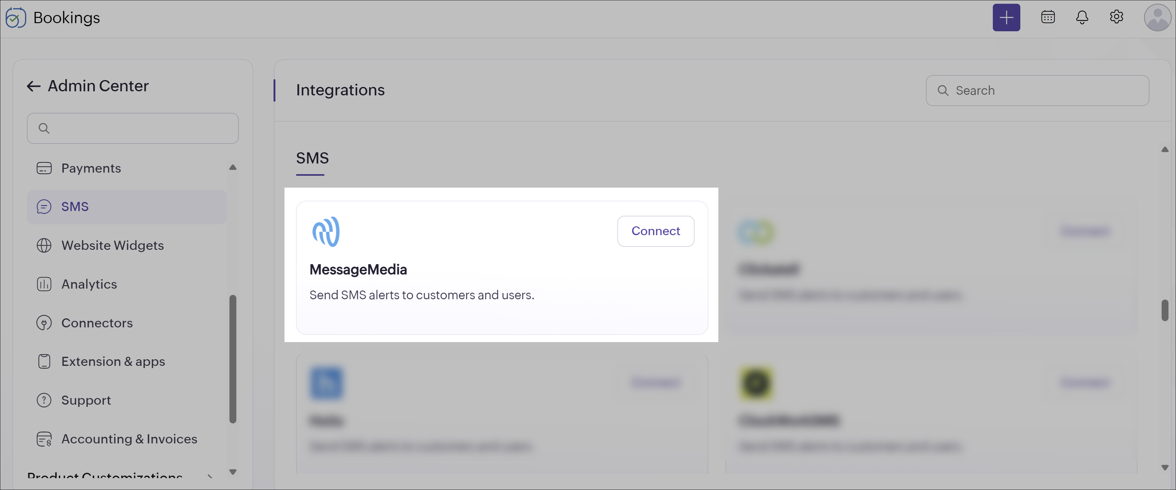 Zoho Bookings | Send SMS from Zoho Bookings – Sinch MessageMedia