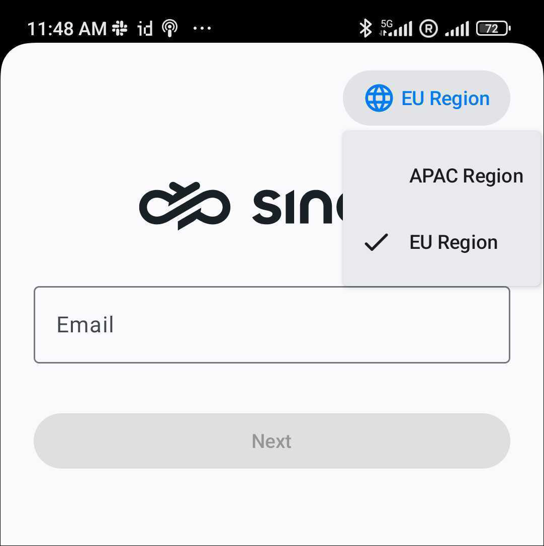Mobile app | Configuration – Sinch MessageMedia