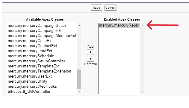 Mercury SMS | Legacy Onboarding | Setup | Step 3: Configure a Force.com ...