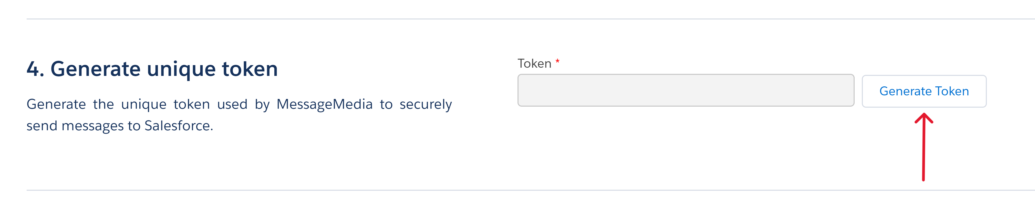 Mercury SMS | Legacy Onboarding | Setup | Step 4: Create a Token ...