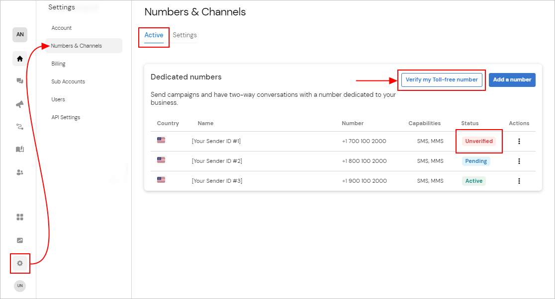 How to fill out the Toll-Free Number (TFN) Verification Form – Sinch ...
