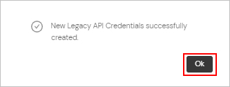 Creating New API Credentials – Sinch MessageMedia