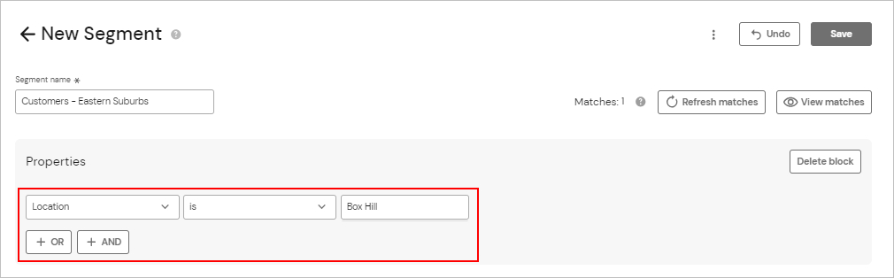 Creating Audience Segments – Sinch MessageMedia